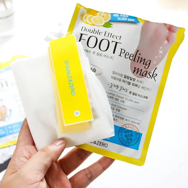 Double & Zero | Double Effect Foot Peeling Mask | Moona – Moona Store