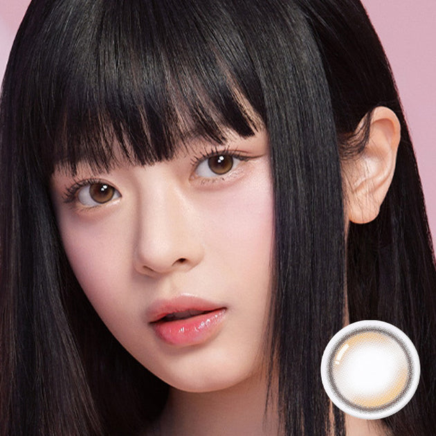 Olens | Double Tint Brown (1month/Box Lens) | Contact Lens – Moona Store