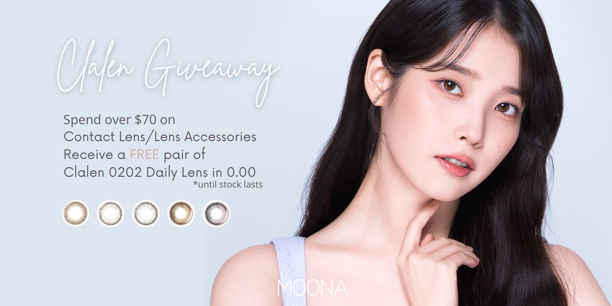 Clalen O2O2 Daily Lens Giveaway – Moona Store