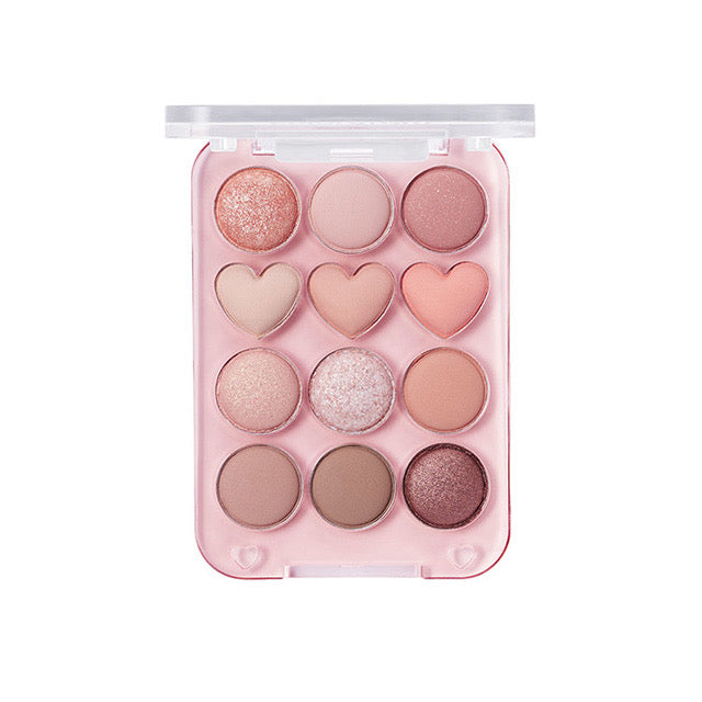 Colorgram | Pint Point Eyeshadow Palette No.1 Peach x Coral = Love ...
