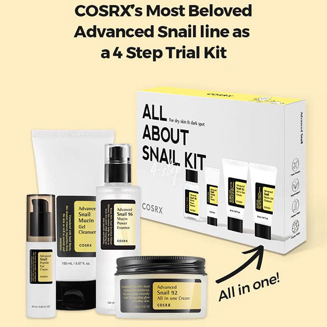 Cosrx | All About Snail Kit | Skincare – Moona Store
