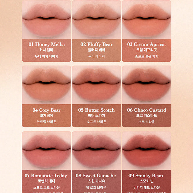 Dasique | Mood Painting Lip & Cheek Palette My Bear Collection #05 Cozy Bear | Makeup – Moona Store