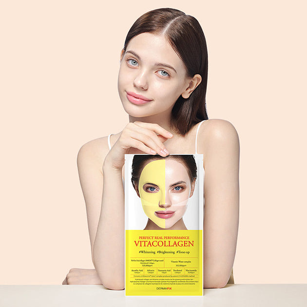 Dermafix | Perfect Real Performance Vitacollagen Mask Pack 8p | Sheet ...