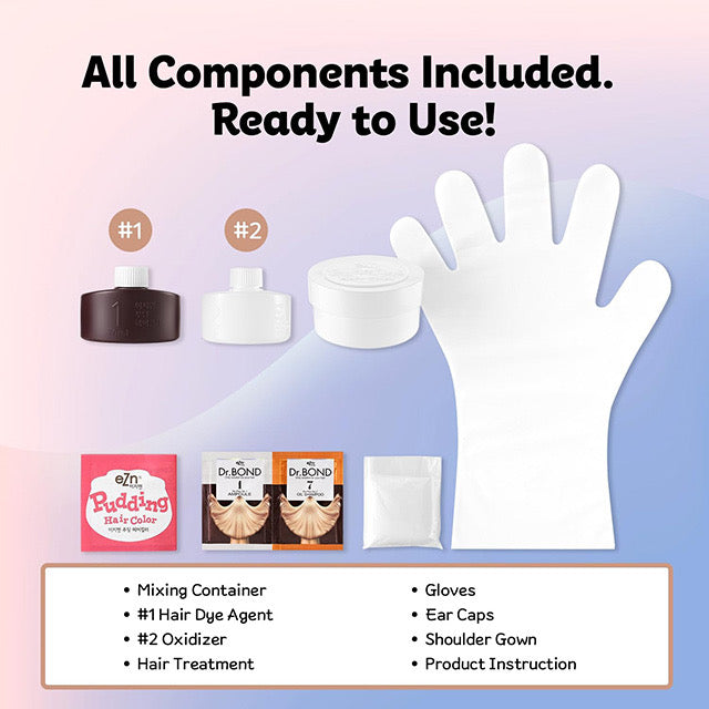 EZN | Shaking Pudding Hair Dye Fiery Red | Hair Dye – Moona Store