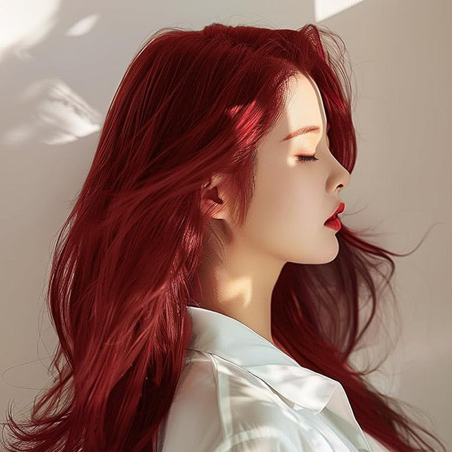 EZN | Shaking Pudding Hair Dye Fiery Red | Hair Dye – Moona Store