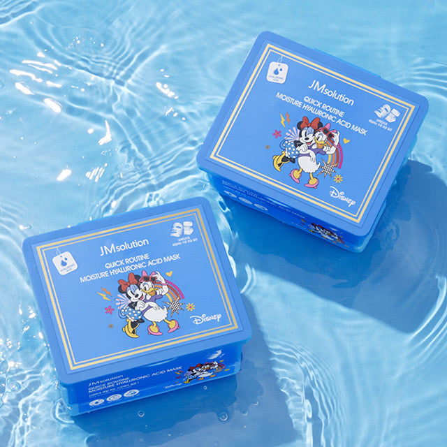 JM Solution | Disney Quick Routine Moisture Hyaluronic Acid Mask (30ea ...