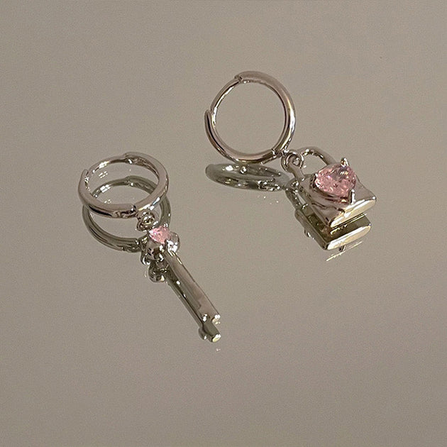 Key and Lock Earring | Jewellery – Moona Store