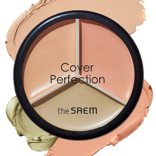 The Saem | Cover Perfection Triple Pot Concealer | Makeup – Moona Store