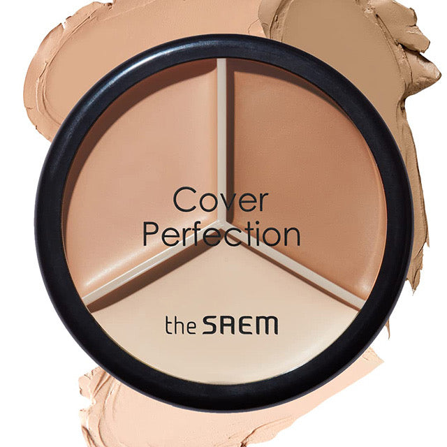 The Saem | Cover Perfection Triple Pot Concealer | Makeup – Moona Store