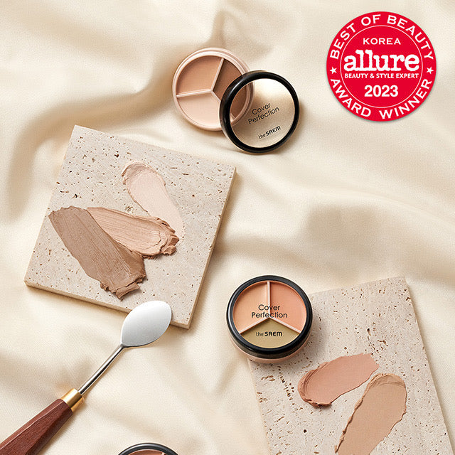 The Saem | Cover Perfection Triple Pot Concealer | Makeup – Moona Store