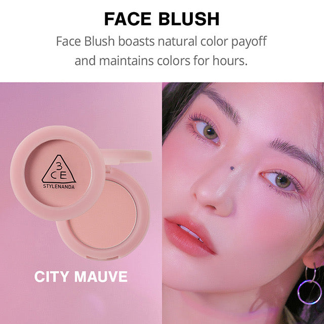 3CE | Face Blush Split Second Edition | #City Mauve | Makeup – Moona Store
