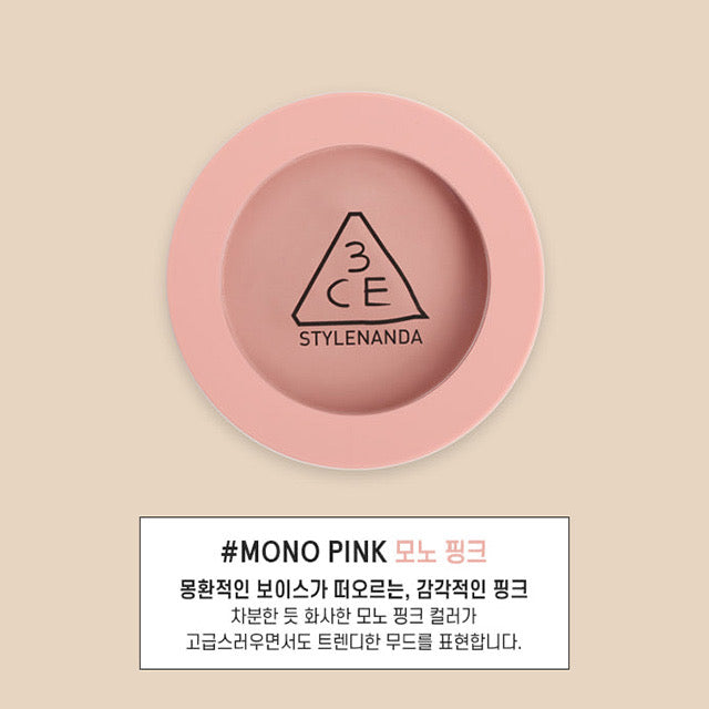 3CE | Mood Recipe Face Blush #Mono Pink | Makeup – Moona Store