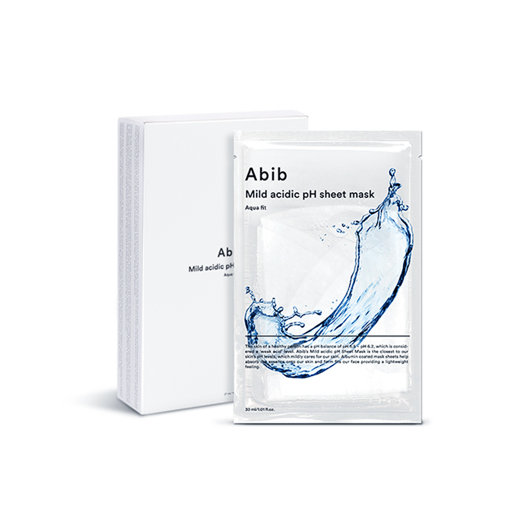 Abib | Mild Acidic pH Sheet Mask Pack Aqua Fit 10p | Sheet Masks – Moona Store