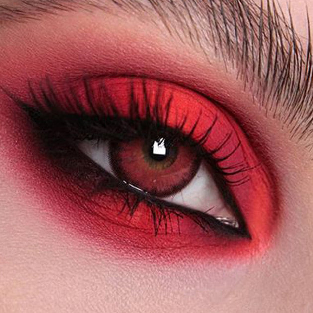 Olens | Vampire Red | Monthly | Contact Lens – Moona Store
