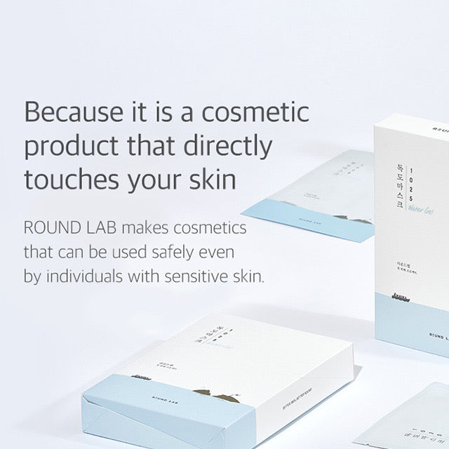 Round Lab | 1025 Dokdo Water Gel Mask | Korean Skincare | Moona.Store ...